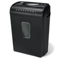 Pen+Gear 6-Sheet Cross-cut Paper/Credit Card Shredder with 3.7 Gallon ...