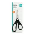 Pen+Gear 8-inch All-Purpose Stainless Steel Scissors, Black - Walmart.com