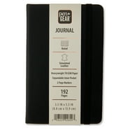 Pen+Gear Traveler's Notebook Set, Simulated Leather, 280 Pages ...