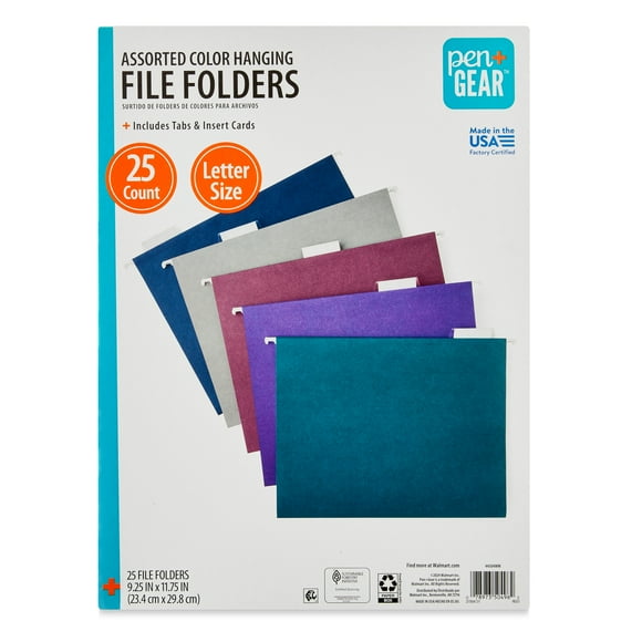 Hanging File Folders Box