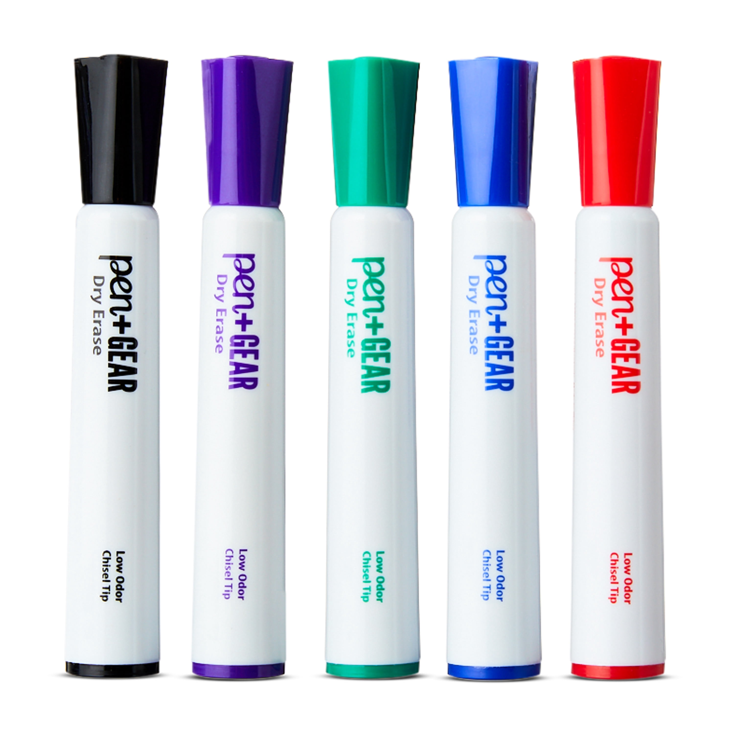 Pen + Gear Chisel Tip Dry Erase Markers, Assorted Colors, 36 Count ...