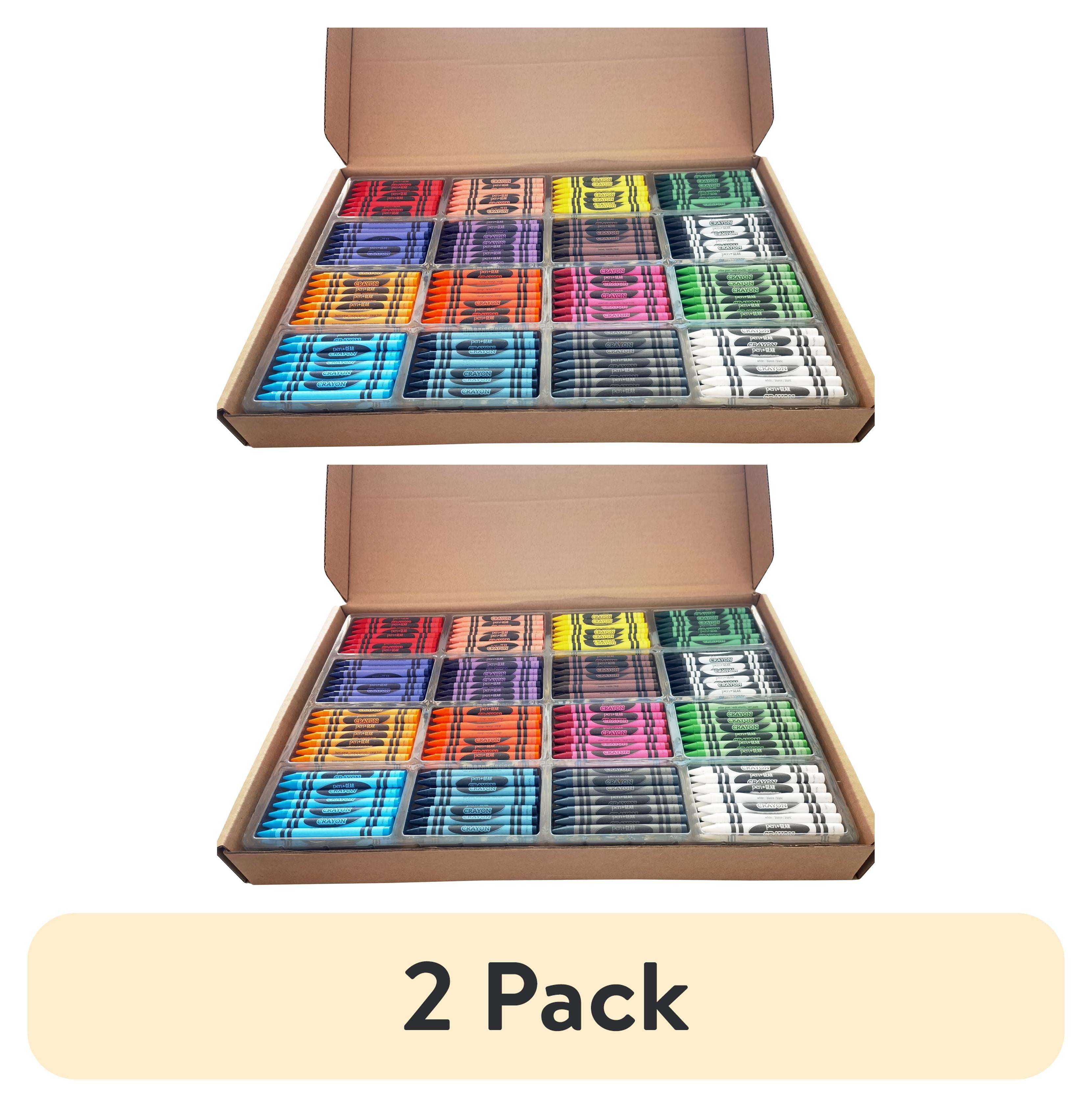 (2 pack) Pen + Gear Classic Crayons, 400 Count in Class Pack, 16 ...