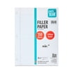 Pen+Gear Wide Ruled Filler Paper, 10.5" x 8", 150 Sheets (59150 ...