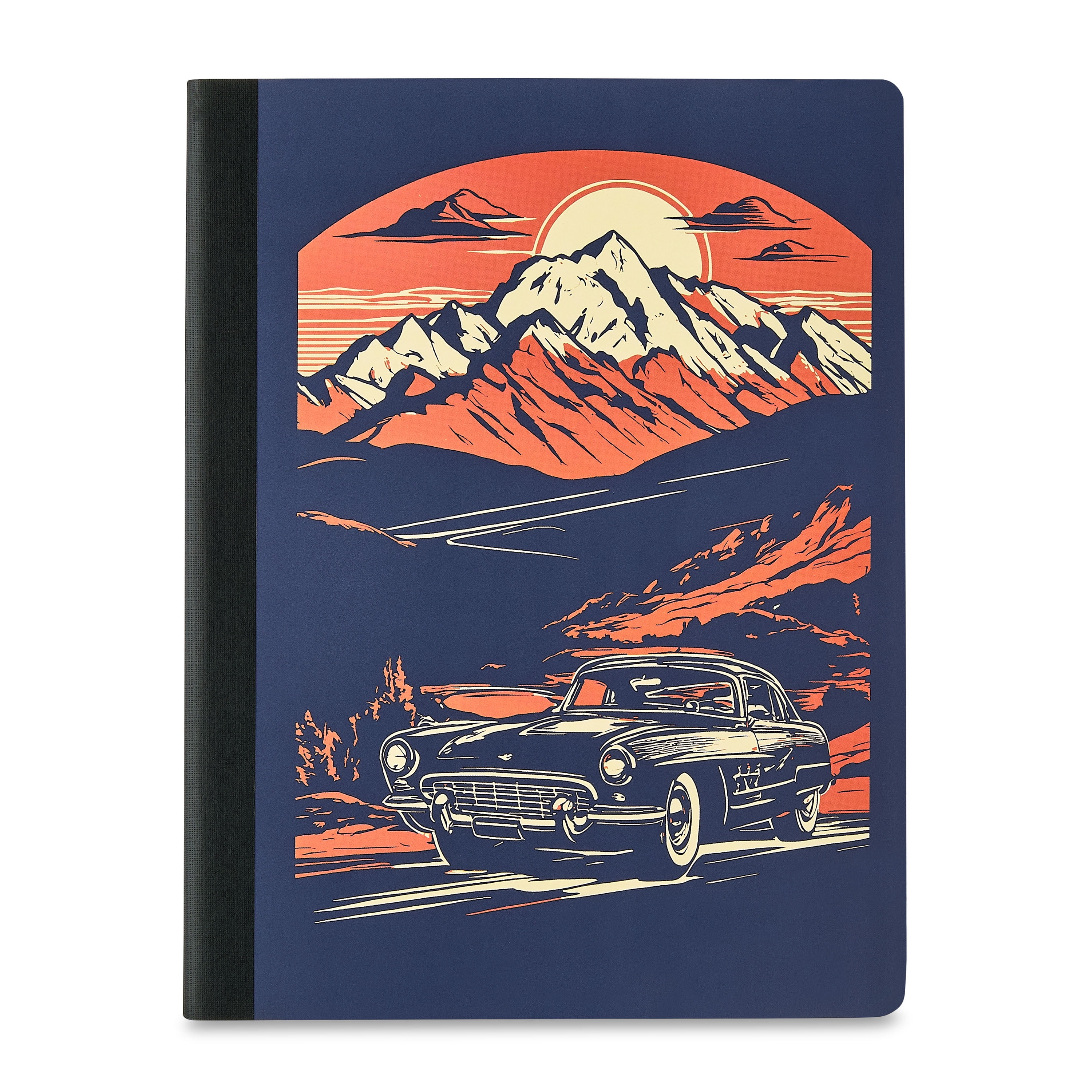 Pen+Gear College Ruled Composition Book, 7.5" x 9.5", 80 Sheets, Black ...