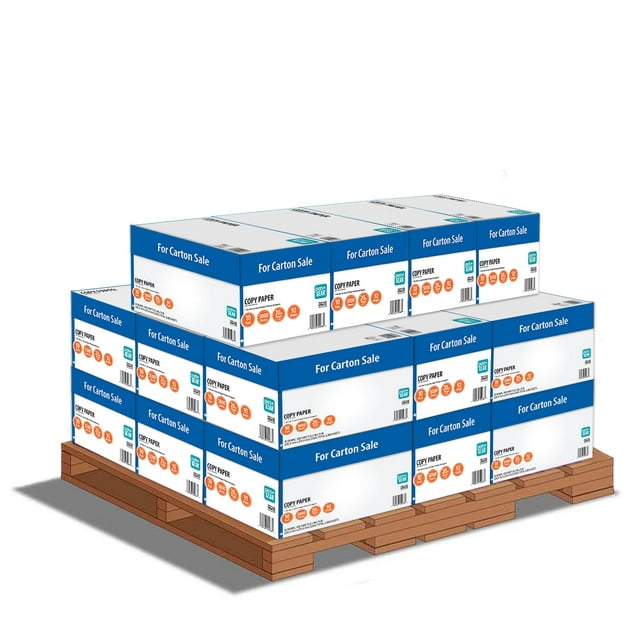 Pen+Gear Copy Paper, 20 lb, White, 8.5" x 11", Half Pallet, 20 Cases ...