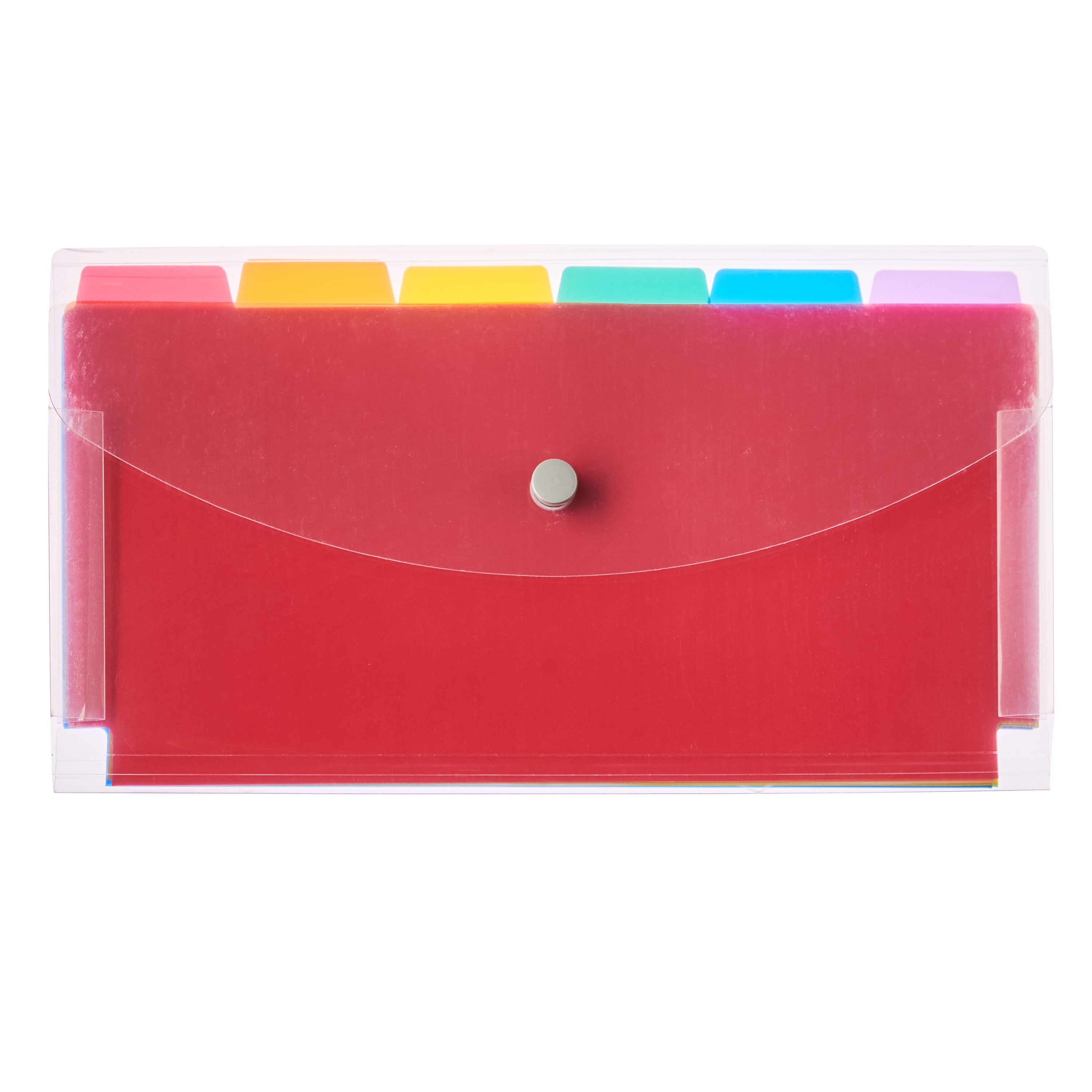 Pen+Gear Coupon/Check Size 7-Pocket Expanding File, Clear - Walmart ...