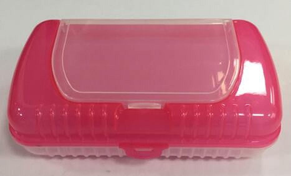 Pen + Gear Double Decker Pencil Box, Pink - Walmart.com