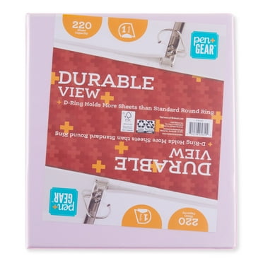 Mead Trapper Keeper Binder, 1" Round Rings, Trippy Twist, 12" x 11.25 ...