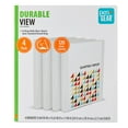Pen+Gear Durable View 1/2" D-Ring Binders, Black, 4 Count - Walmart.com