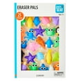 Pen+Gear Eraser Pals, Sea Creatures Theme, Multi-color, 25 Count ...