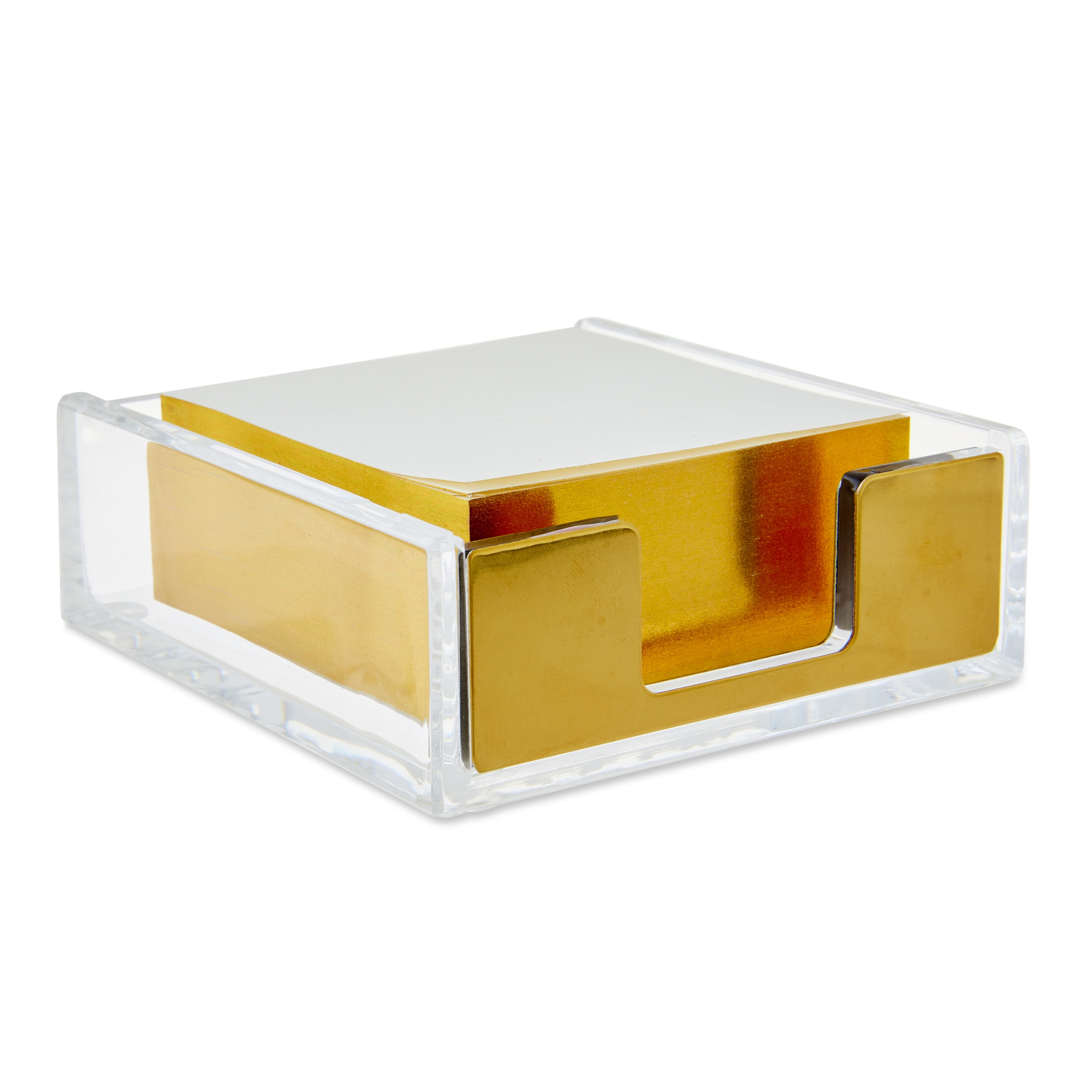 Pen+Gear Gold Sticky Notes, 3.94 x 1.38 x 3.82inch, Gold Color, 300 ...