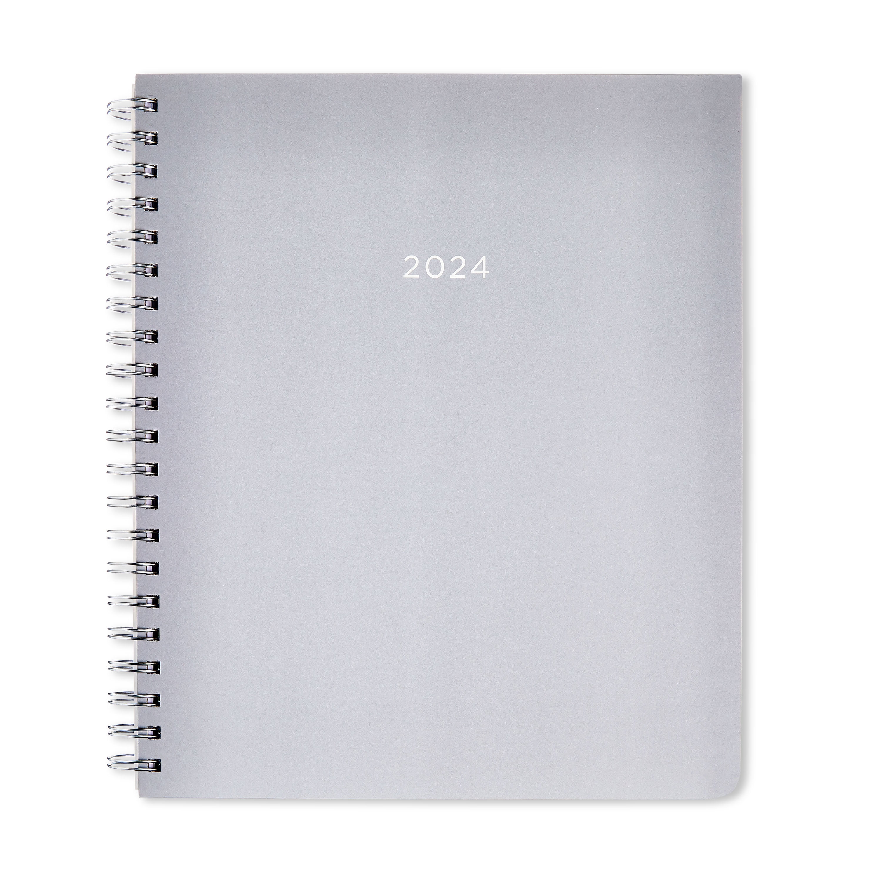 Pen+Gear January 2024 to December 2024 Weekly Planner, Gray, 9 in x 11 ...