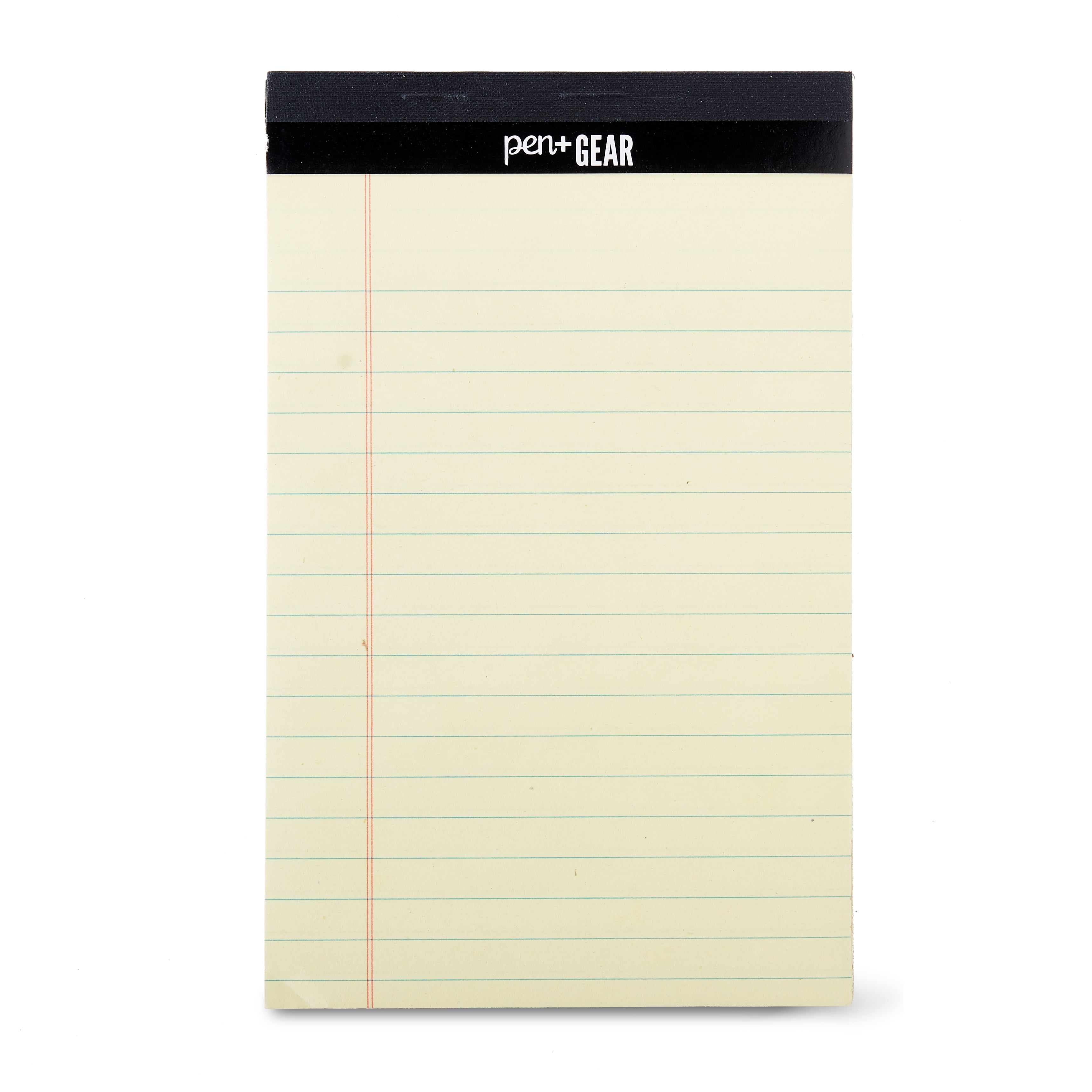 Pen + Gear Junior Legal Pad, Canary, 5 in x 8 in, 50 Sheet, 3 Count ...