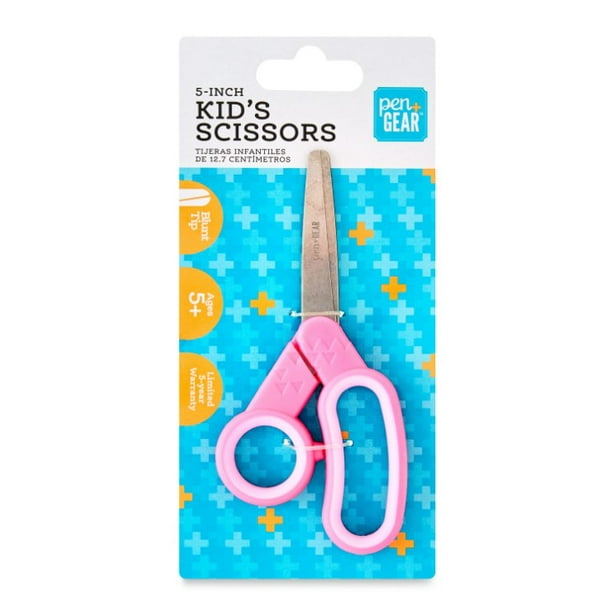 Pen + Gear Kids' Scissors, 5", Pink - Walmart.com