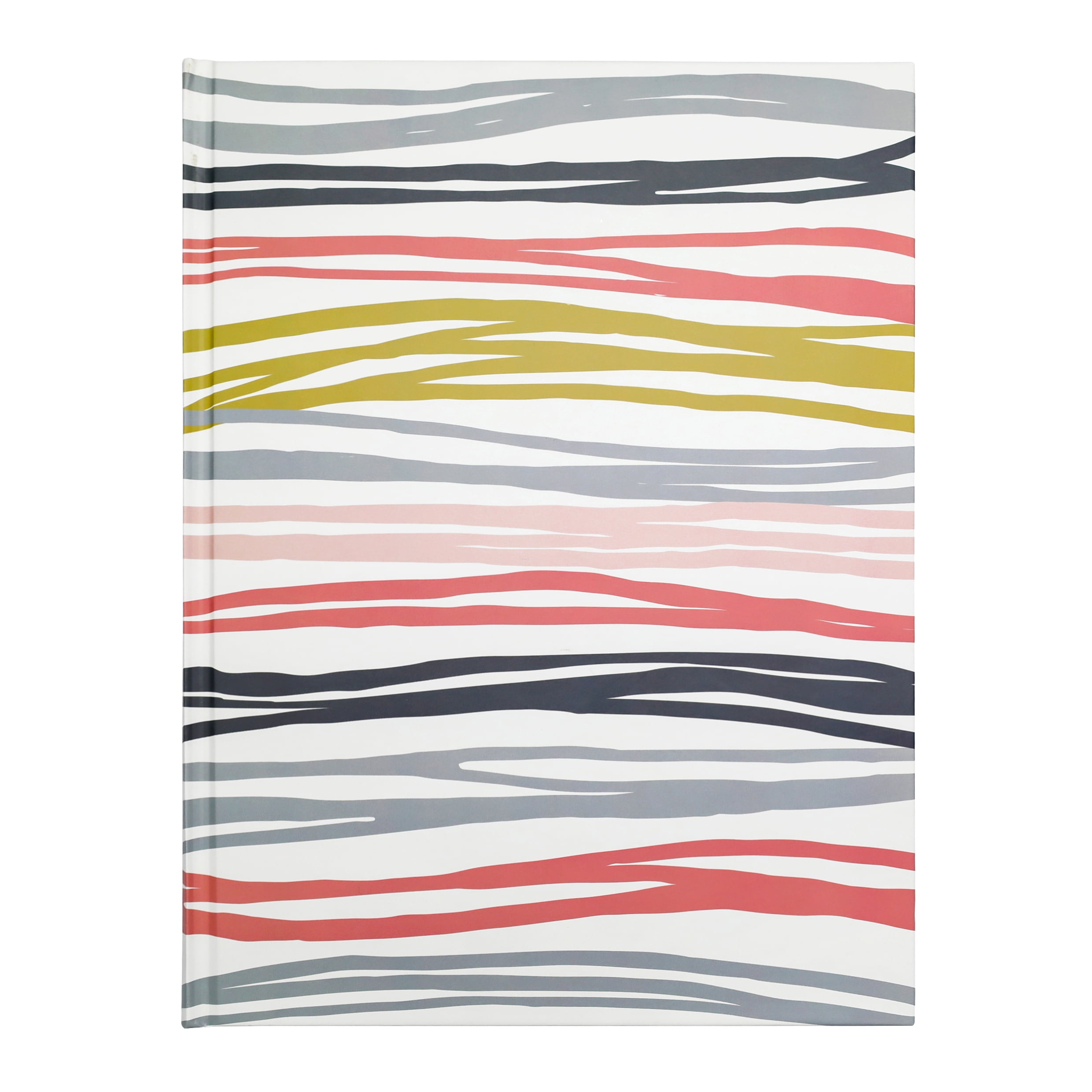 Brandclub - Pen + Gear Large Fashion Journal, Multi-Color Stripe Design ...