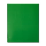 Pen+Gear Green Letter Size 2-Pocket Paper Folder with Name Slot for ...