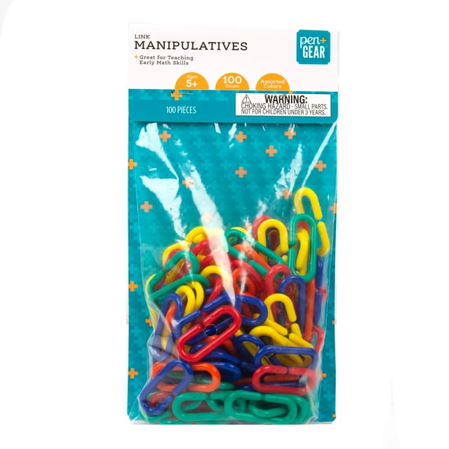 Pen + Gear Linking Math Manipulatives, Plastic, 100-Count - Walmart.com