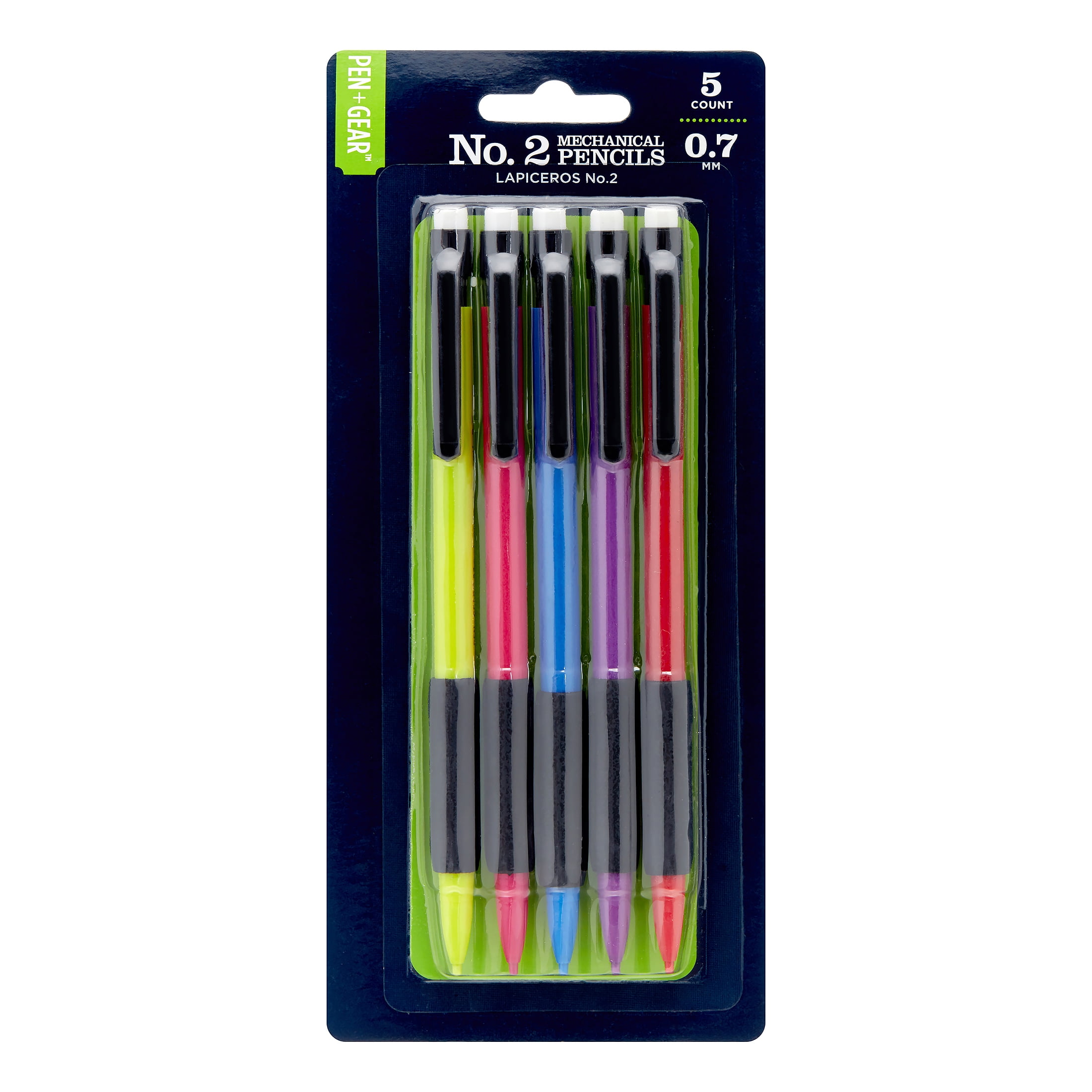 Pen + Gear Mechanical Pencil (5-Pack, Assorted Colors) - Walmart.com