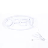 Pen+Gear Neon LED Open Sign, 17.7 x 8.7 in, Red and Blue Lights, Plug ...