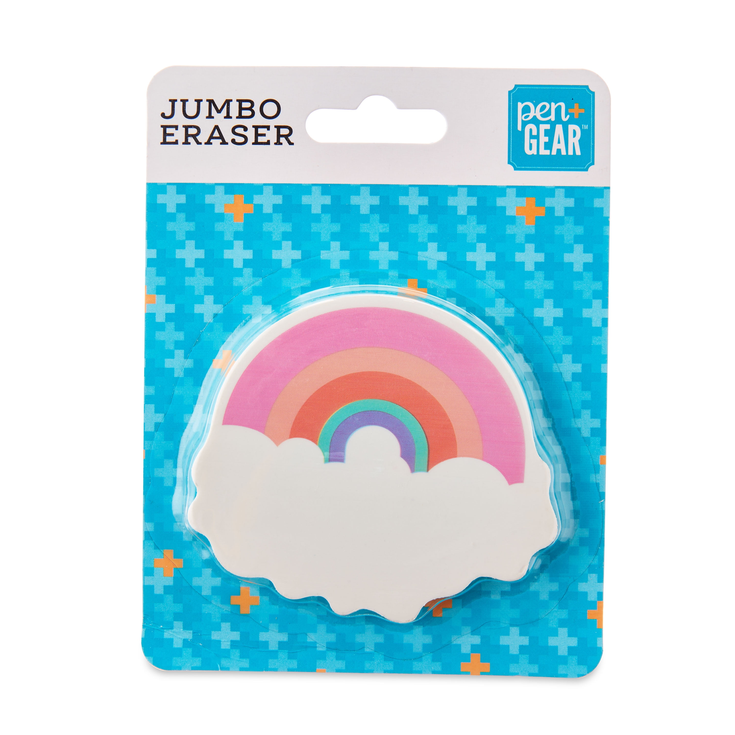 Pen+Gear Novelty Shaped Jumbo Eraser, Rainbow - Walmart.com