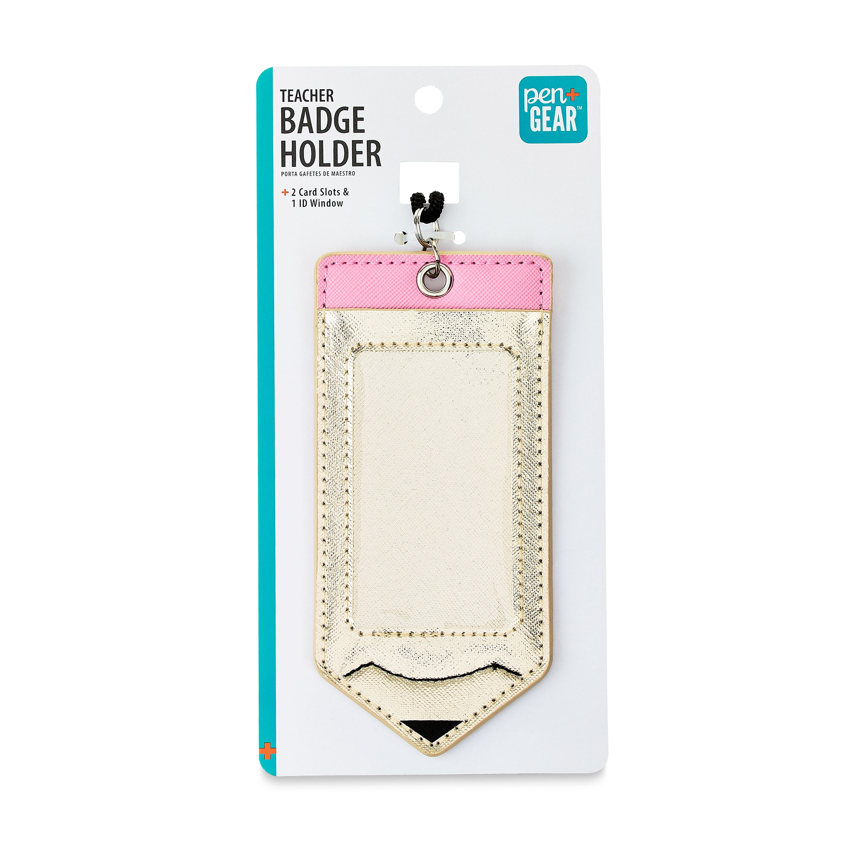 Pen+Gear Pencil Teacher Badge Holder - Walmart.com