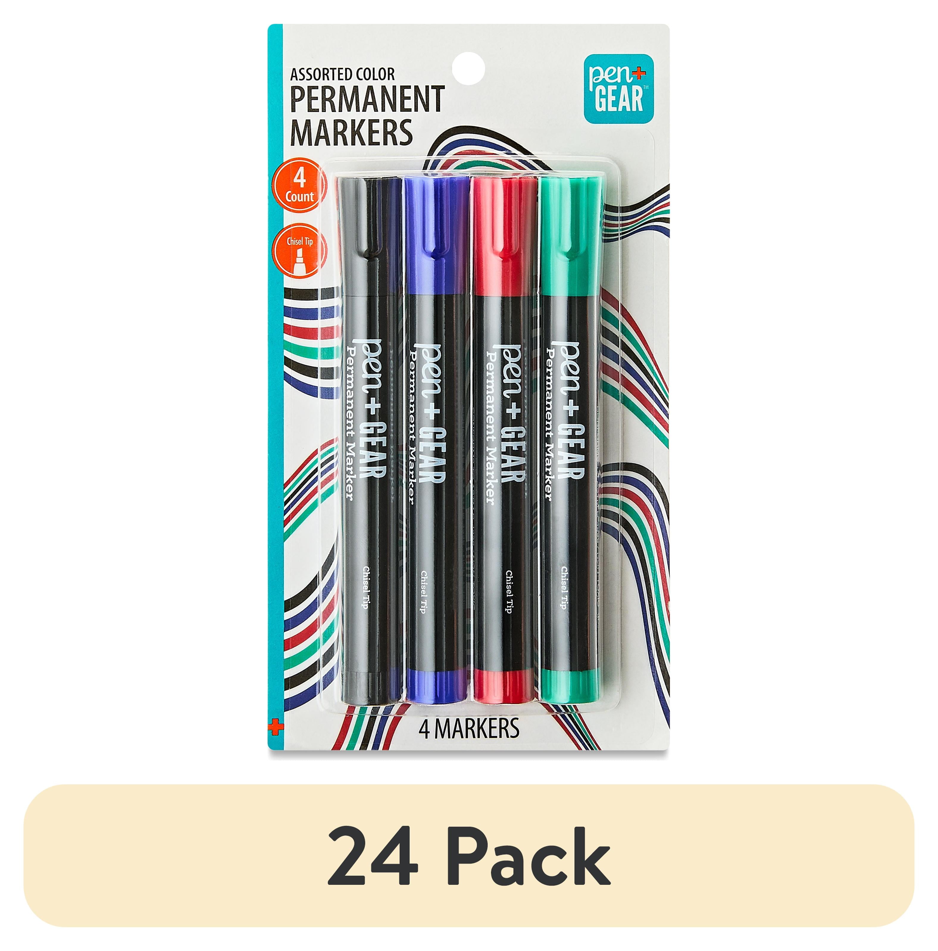 chisel tip marker pens