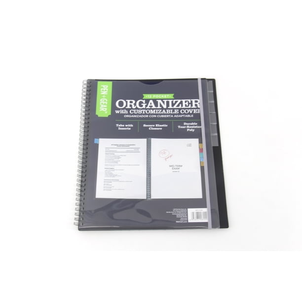 Pen + Gear Pg 12 Pocket Organizer - Walmart Business Supplies
