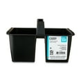 Pen+Gear Plastic Caddy Black 8.75x7.68x4.44 inch Desktop Craft ...