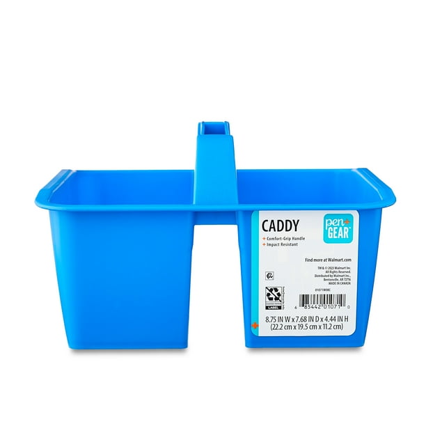 Pen+Gear Plastic Caddy, Cobalt Blue - Walmart Business Supplies