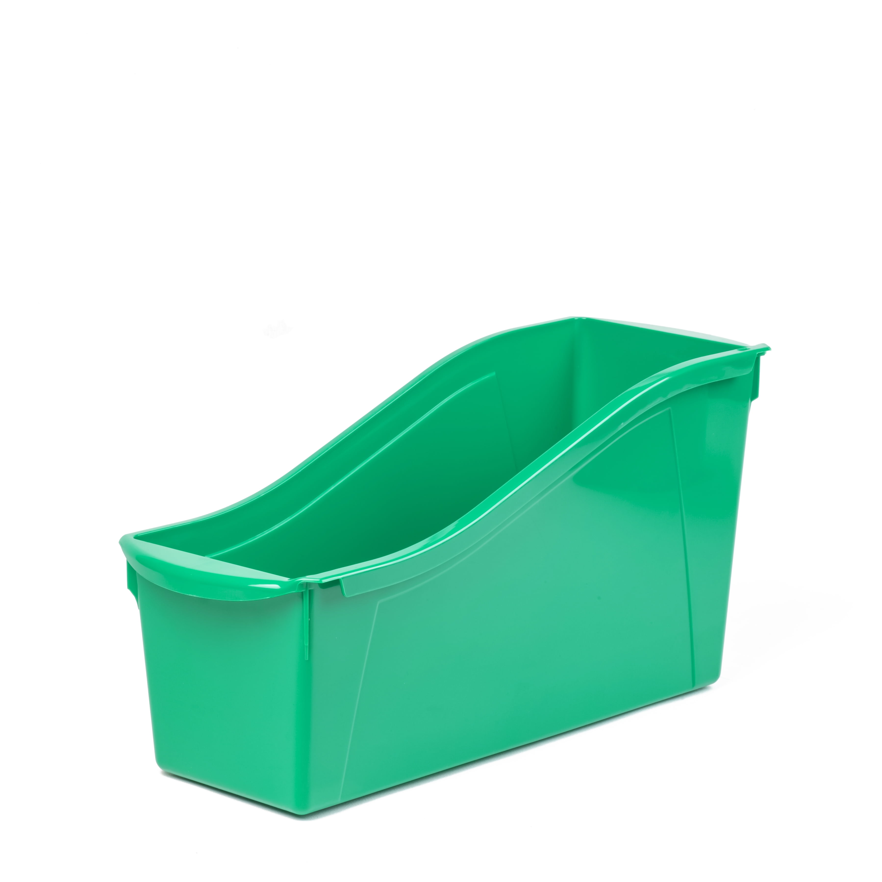 Pen+Gear Plastic Desktop File and Book Bin with Label Pocket, Jade Ming ...