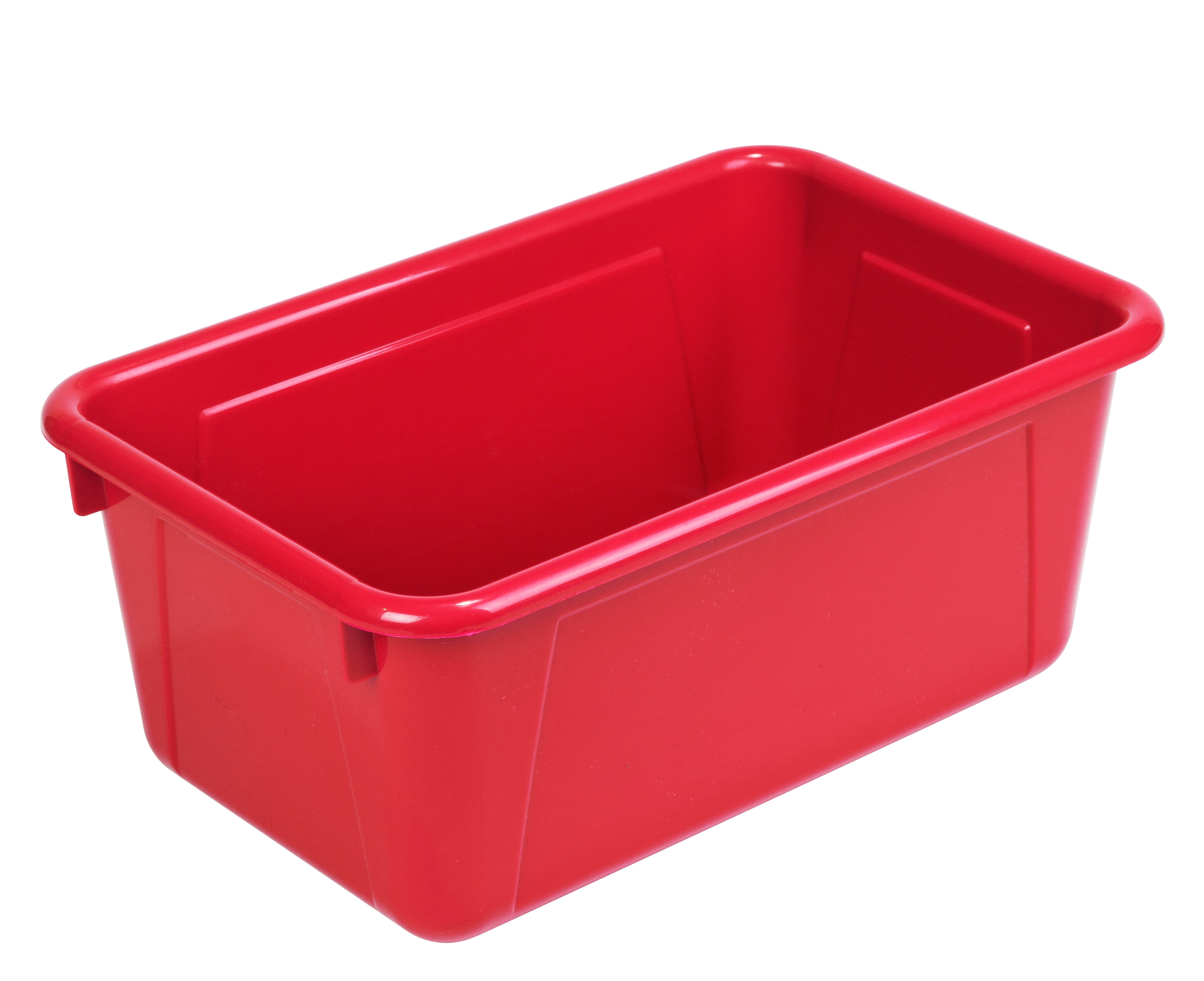 Pen+Gear Plastic File Organizer Cubby Bin, Just Red, 5-Pack - Walmart.com