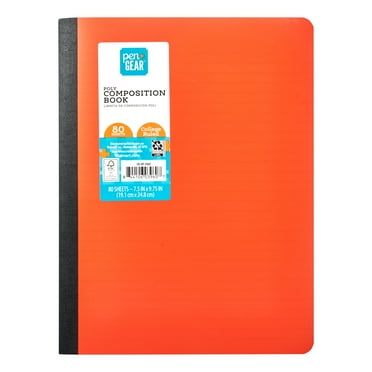 Pen+Gear Composition Book, Wide Ruled, 100 Sheets, 7.5"x9.75" - Walmart.com