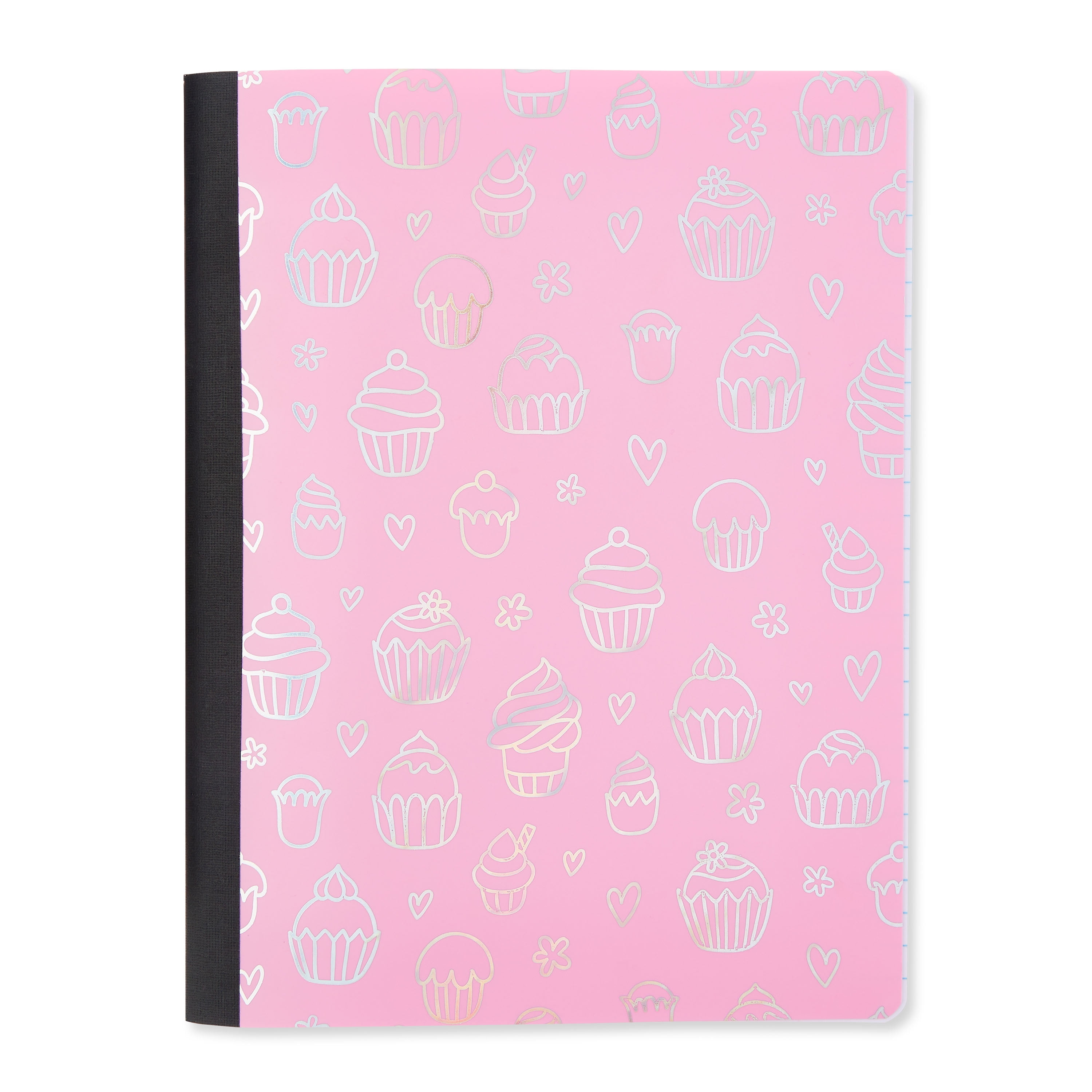 Pen+Gear Poly Wide Ruled Composition Book,9.75" x 7.5" x 0.5", Pink ...