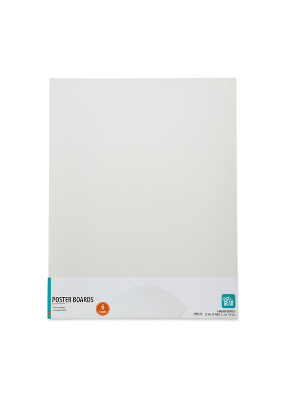 White Poster Board in Presentation Boards & Presentation Easels ...