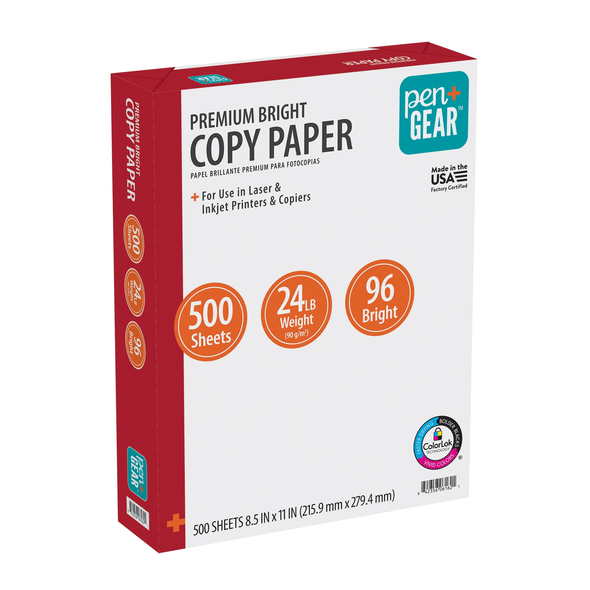 Pen+Gear Premium Bright Paper, 8.5 Pen+Gear Premium Bright Paper, 8.5