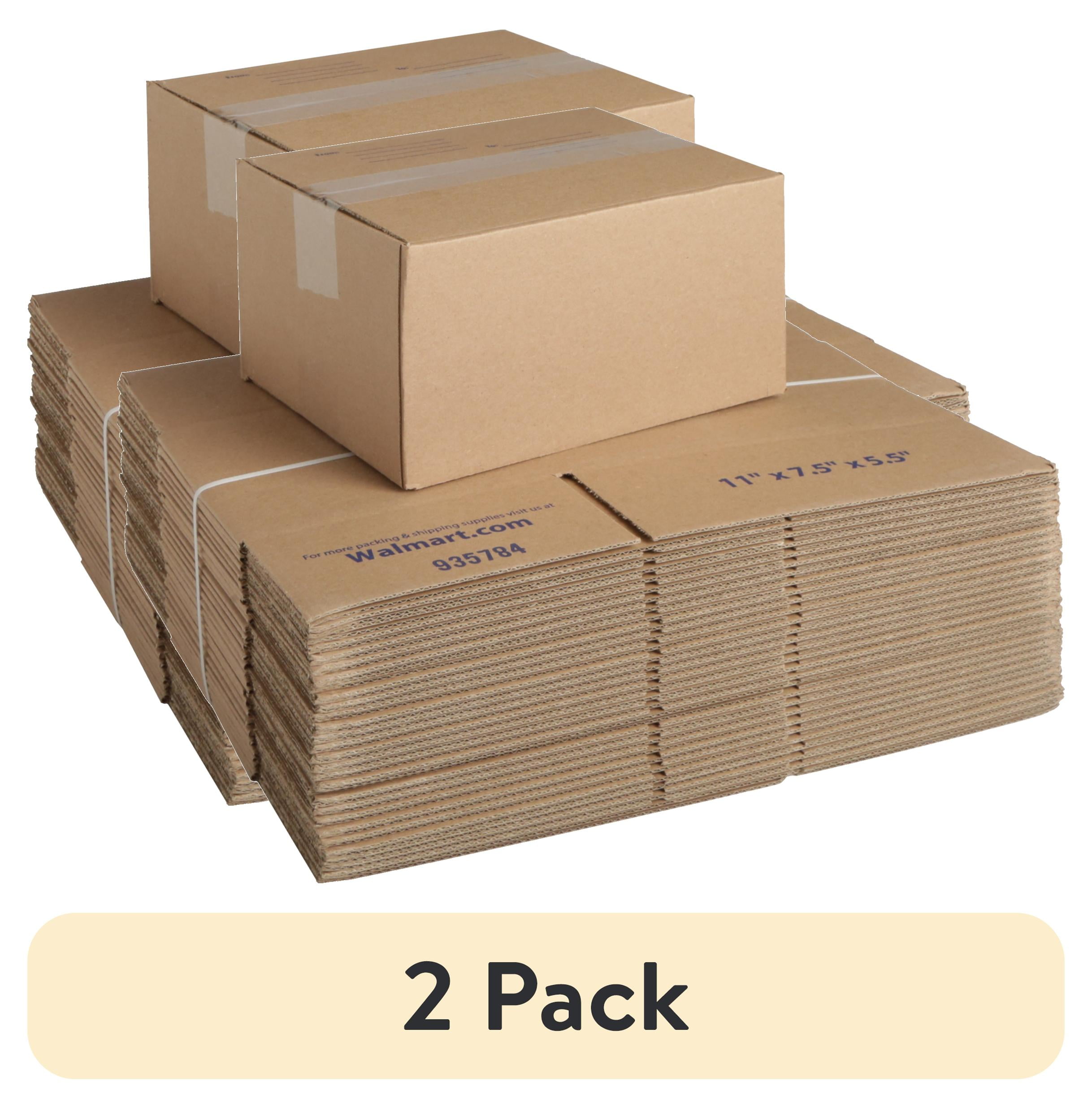 (2 pack) Pen + Gear Recycled Shipping Boxes 11 in. L x 7.5 in. W x 5.5 ...