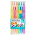 Pen+Gear Retractable Highlighters Chisel Tip Assorted Neon Colors 12 ...