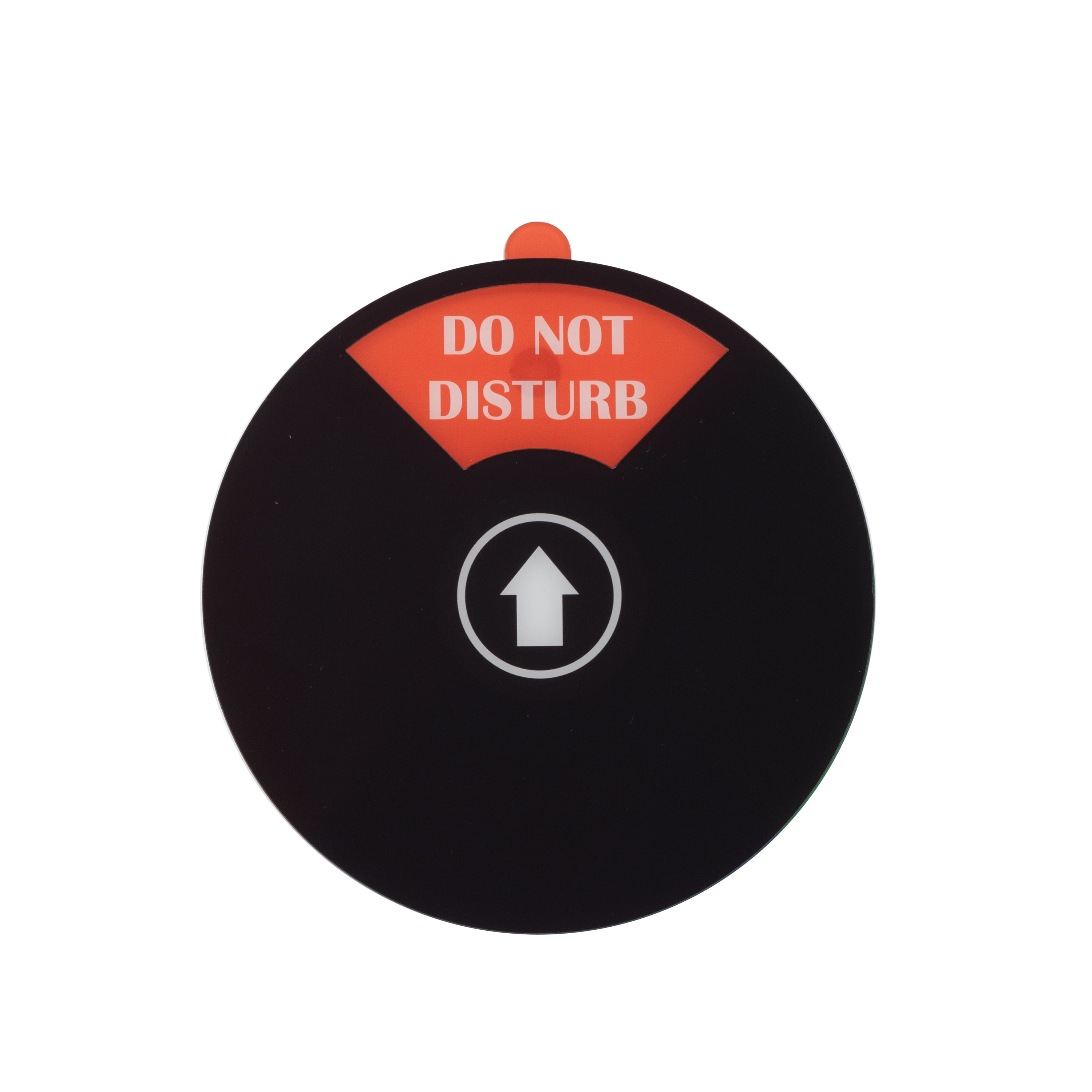 Pen+Gear Rotating Door Sign, 5 Inch, Black, Magnetic and Adhesive Mount ...