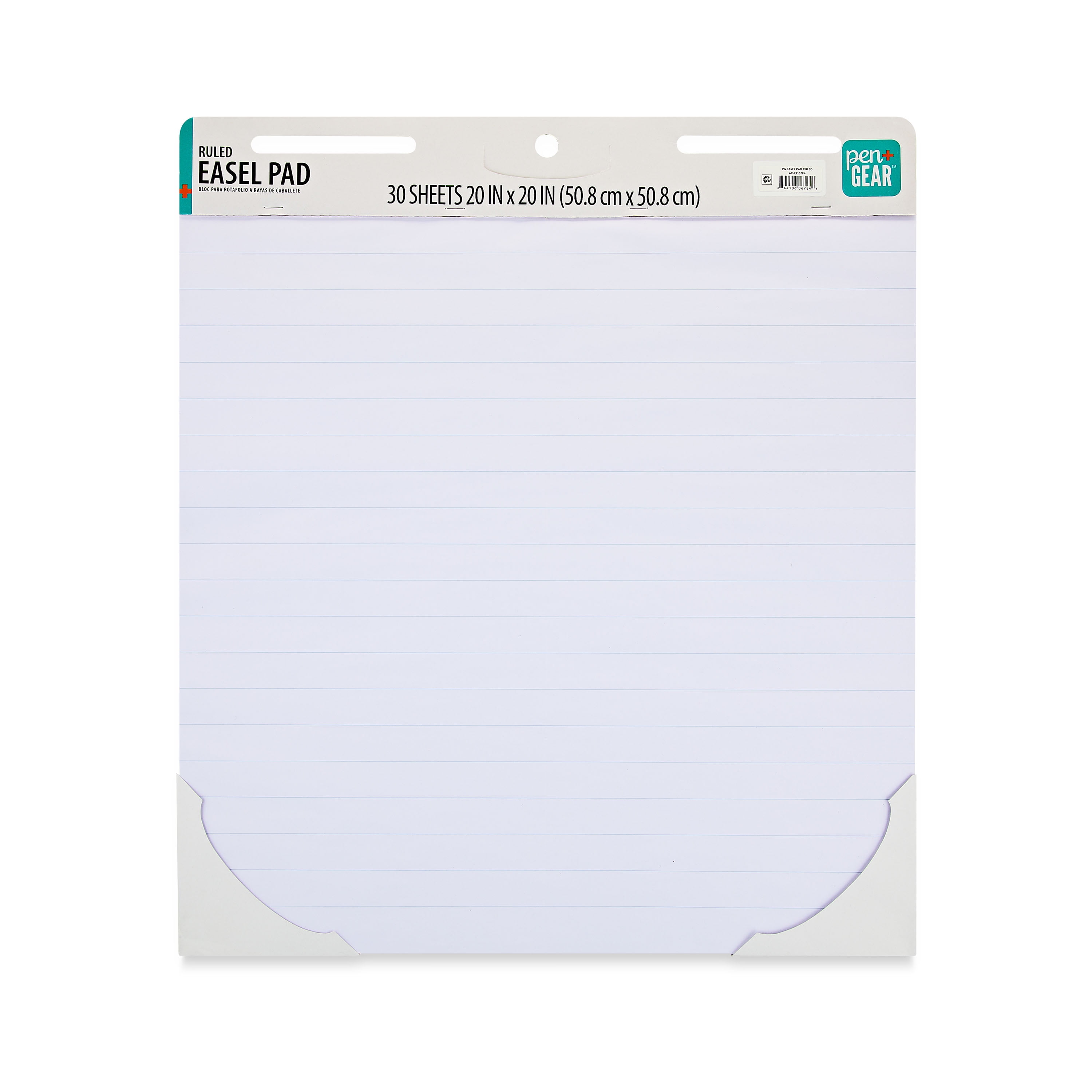 Pen+Gear Ruled Easel Pad, 20" x 20", 30 Sheets, 1 Pad - Walmart.com