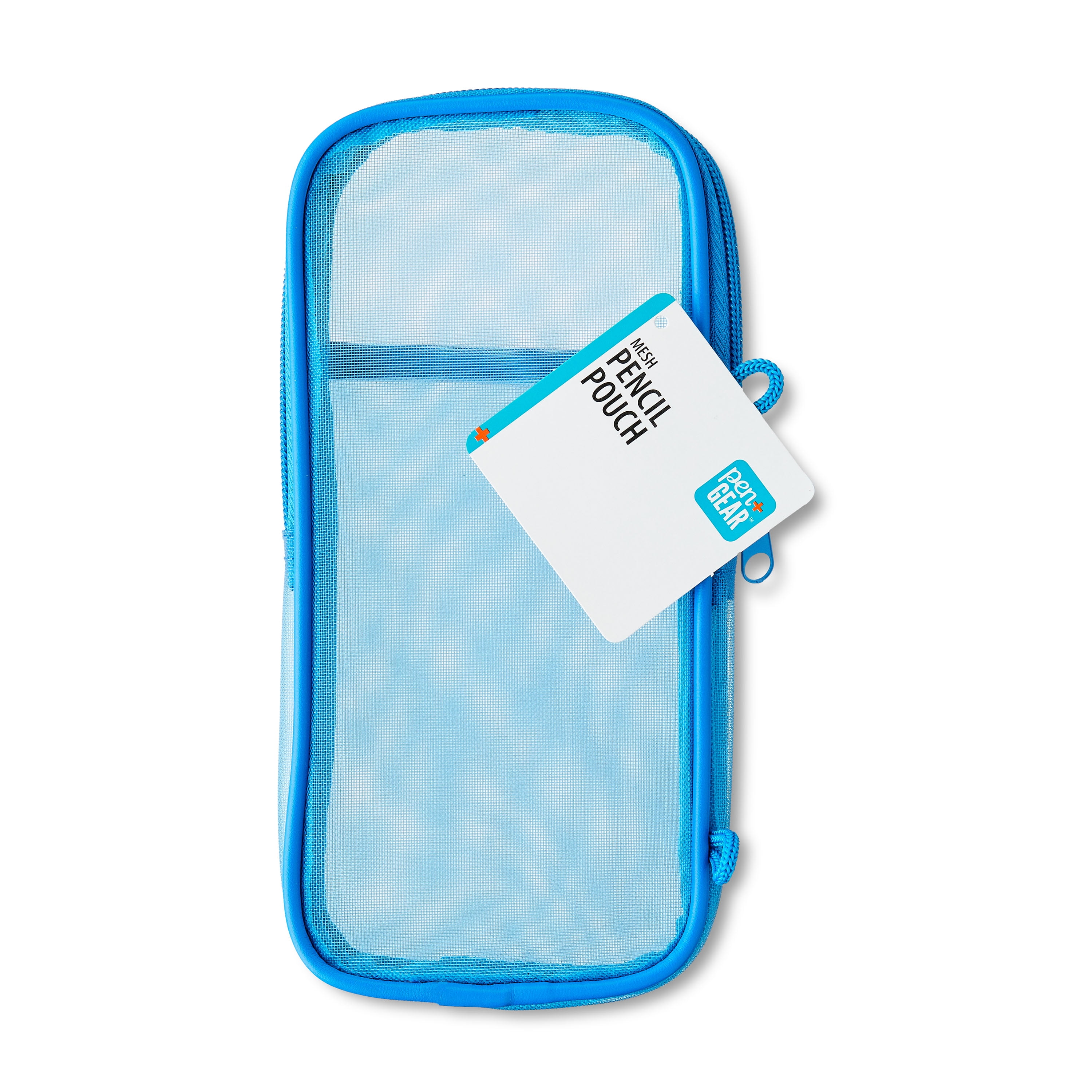 Pen + Gear Blue Slim Mesh Pencil Pouch - Walmart.com