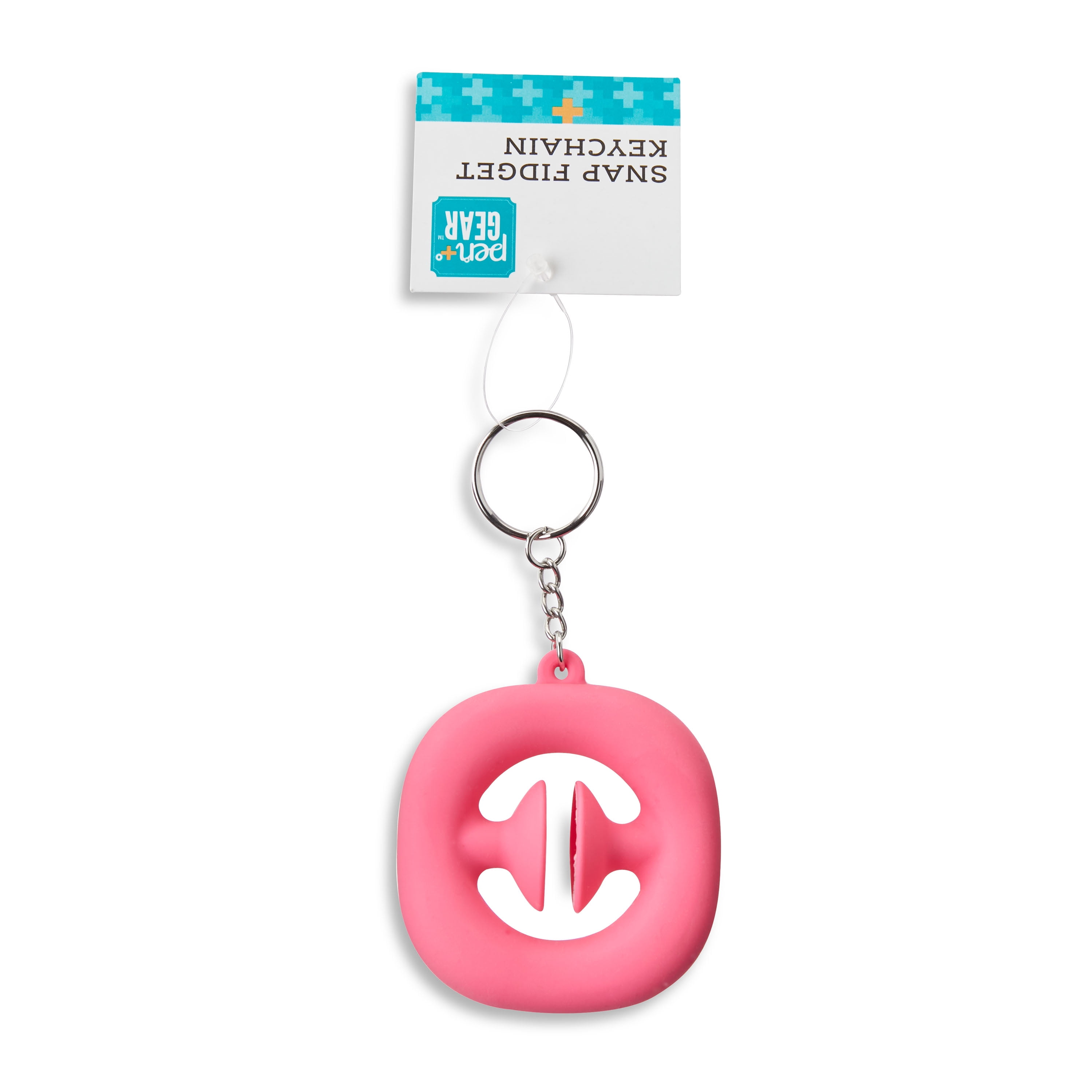 Pen+Gear Snap Fidget Keychain, Pink - Walmart.com