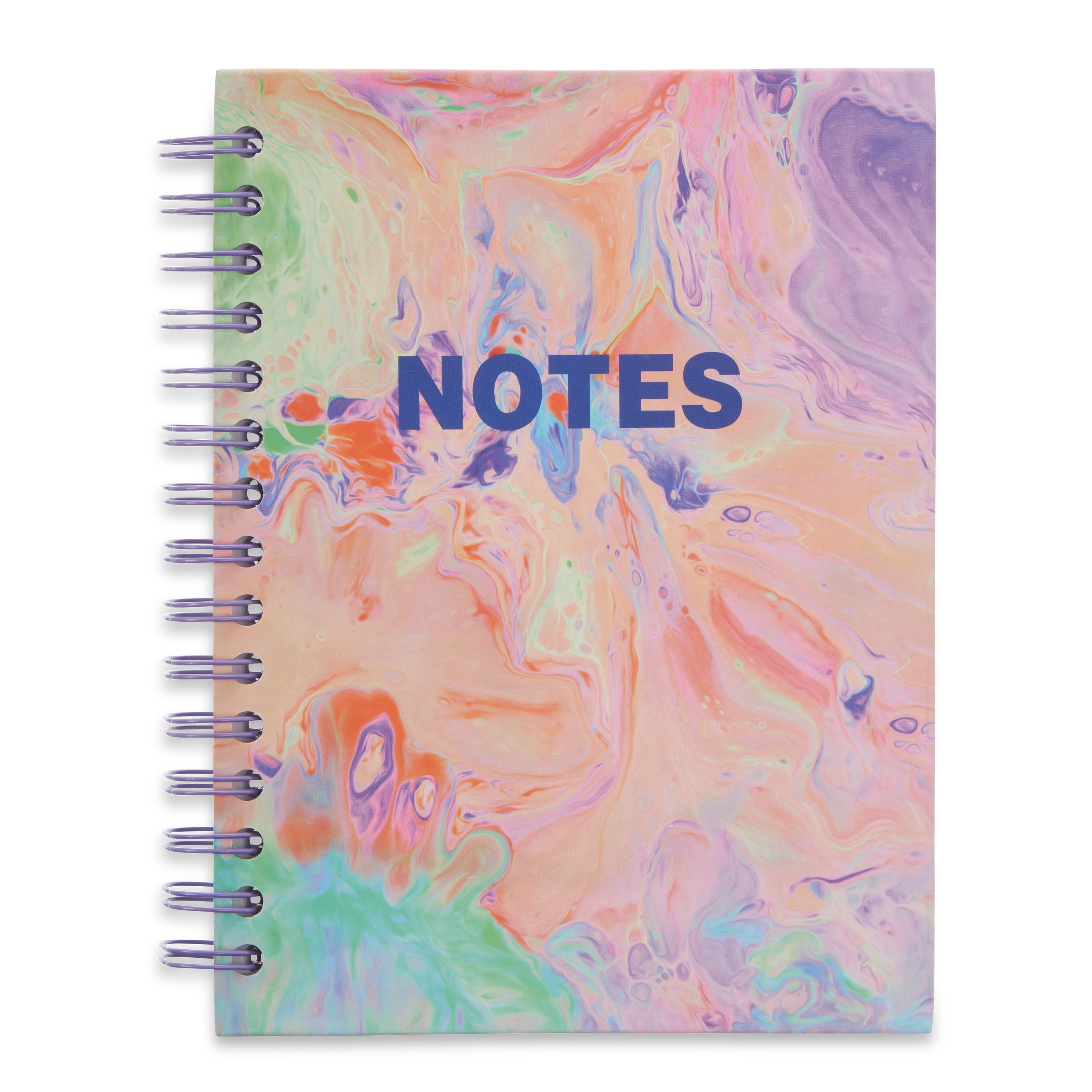 Pen+Gear Soft-Touch Paper Cover Journal, Tie Dye, 6" x 8", 96 Sheets ...