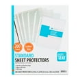 Pen+Gear Standard Sheet Protectors, Clear, 9.25" x 11.22", 200 Count ...