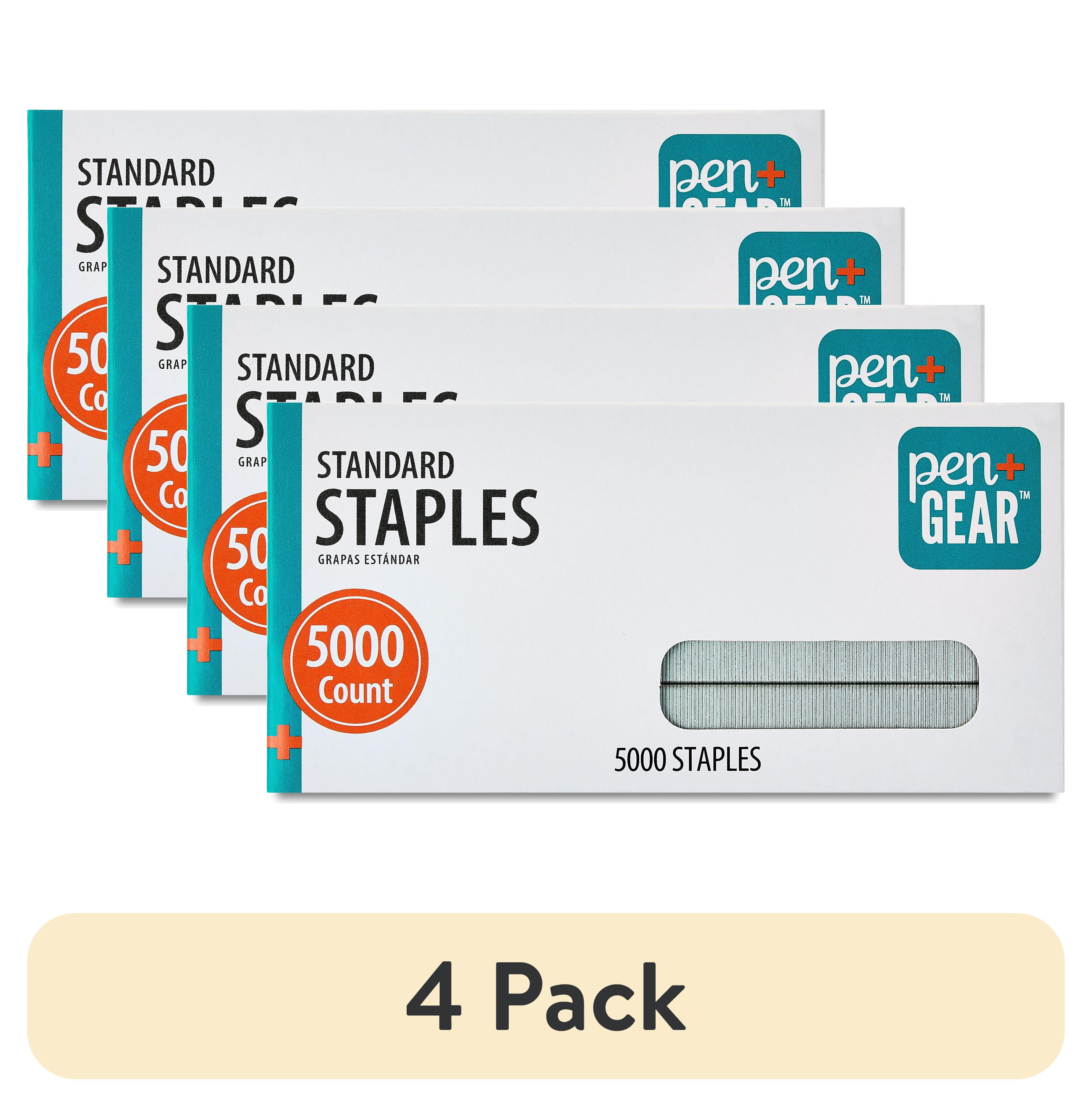 (4 pack) Pen+Gear Standard Staples, 5000 Count - Walmart.com