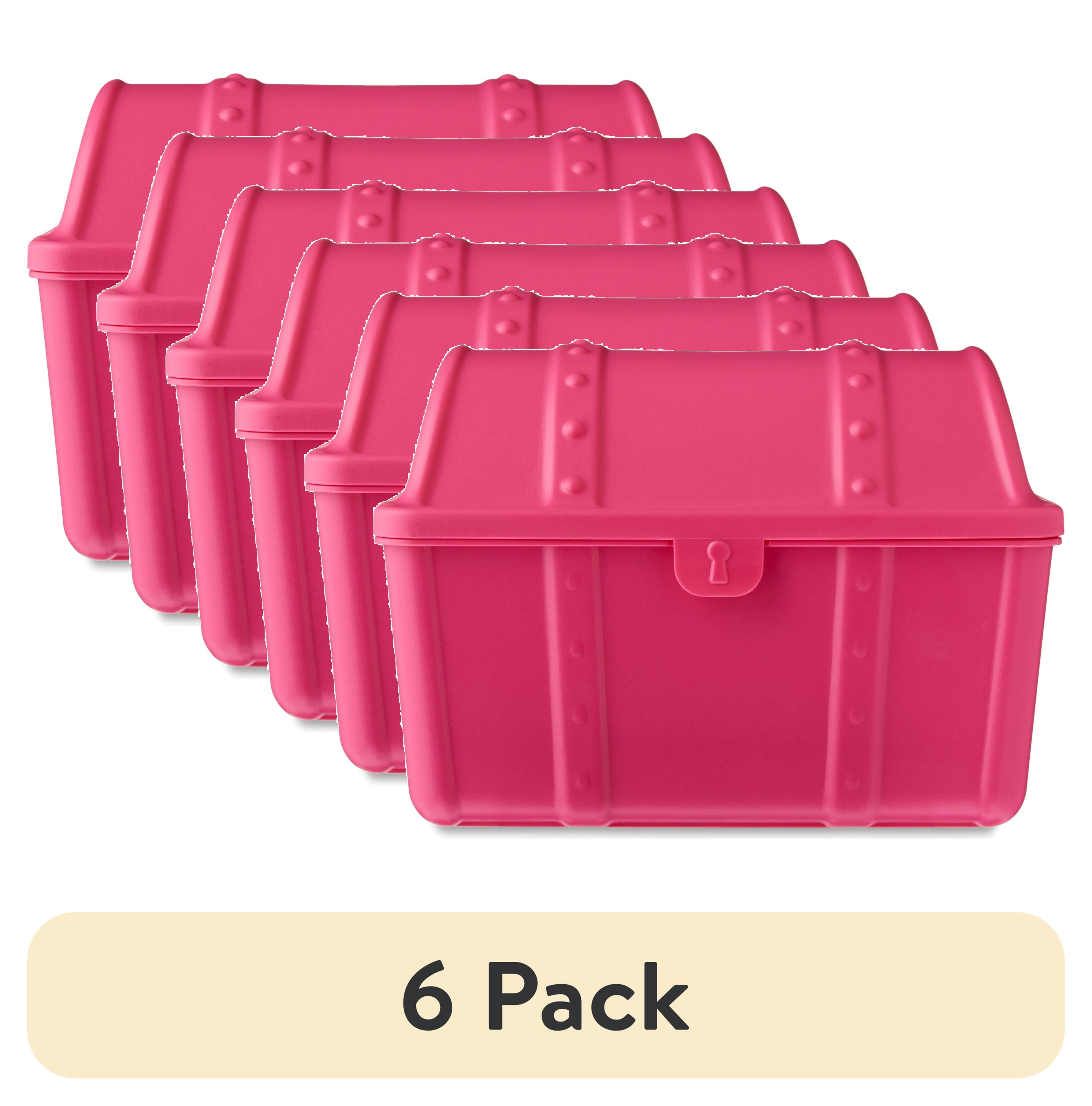 (6 pack) Pen+Gear Treasure Box, Fuchsia Burst - Walmart.com