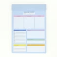 Pen+Gear Undated Daily Planner Pad, 60 Sheets, Multi-Color, 5.8" x 8.3 ...