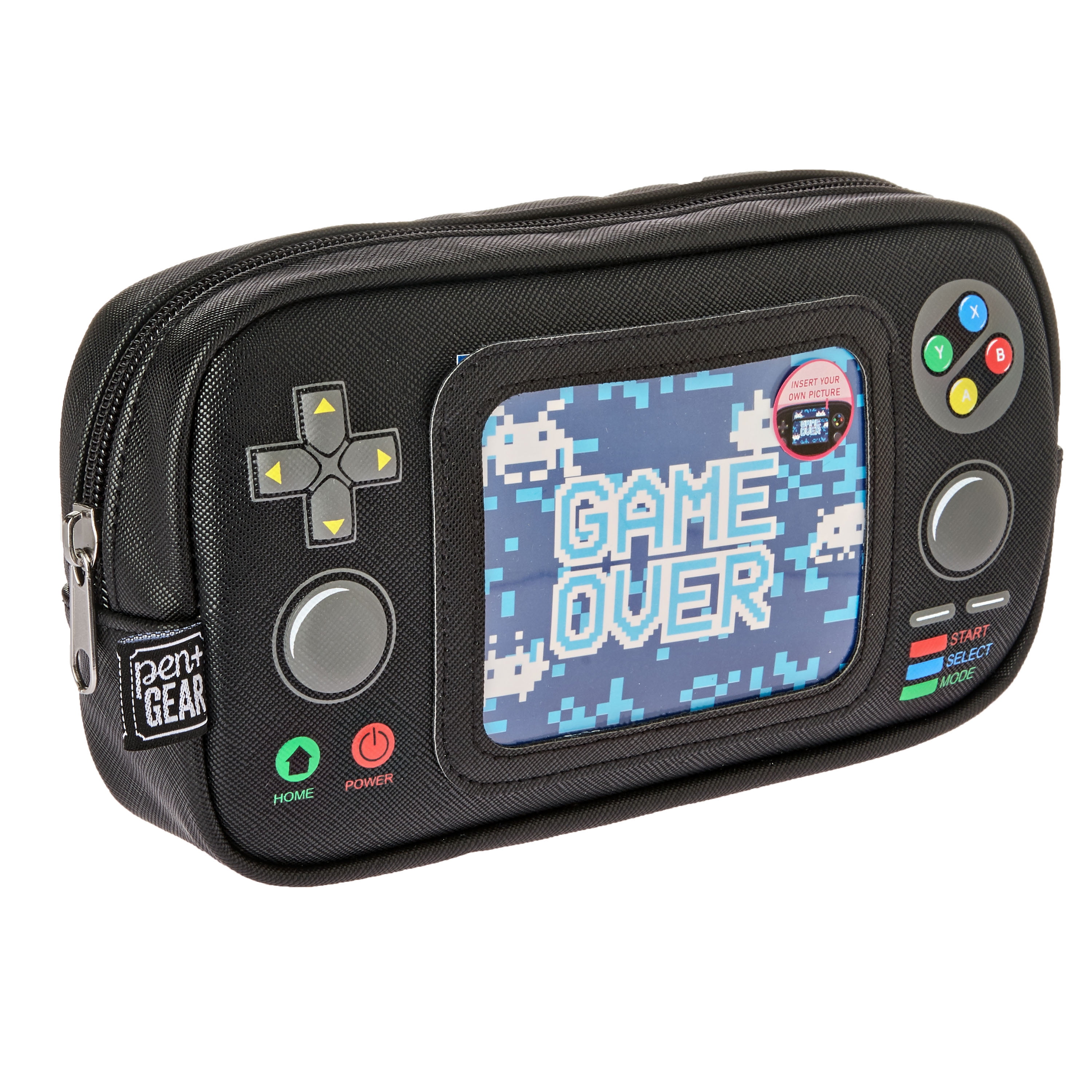 Pen+Gear Video Game Polyurethane Pencil Cases, Black - Walmart.com