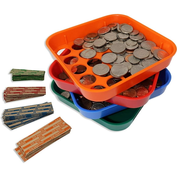 Rolled Coin Trays