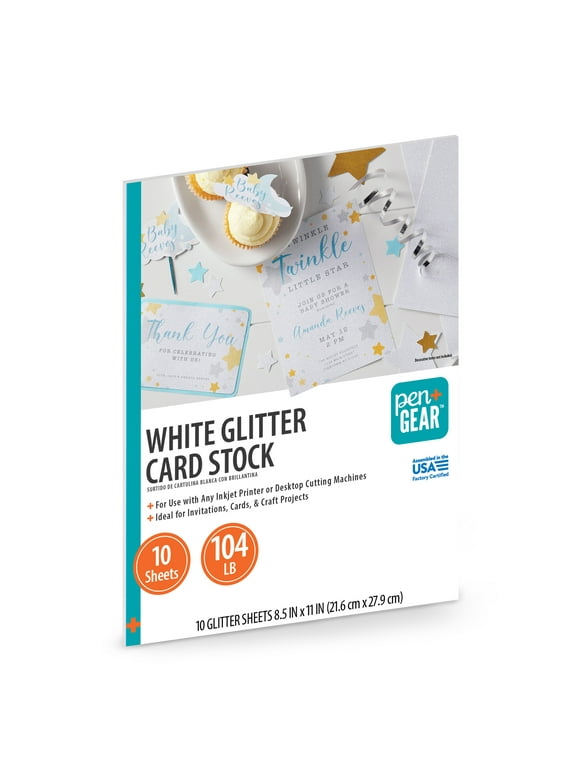 Cardstock in Paper | White - Walmart.com