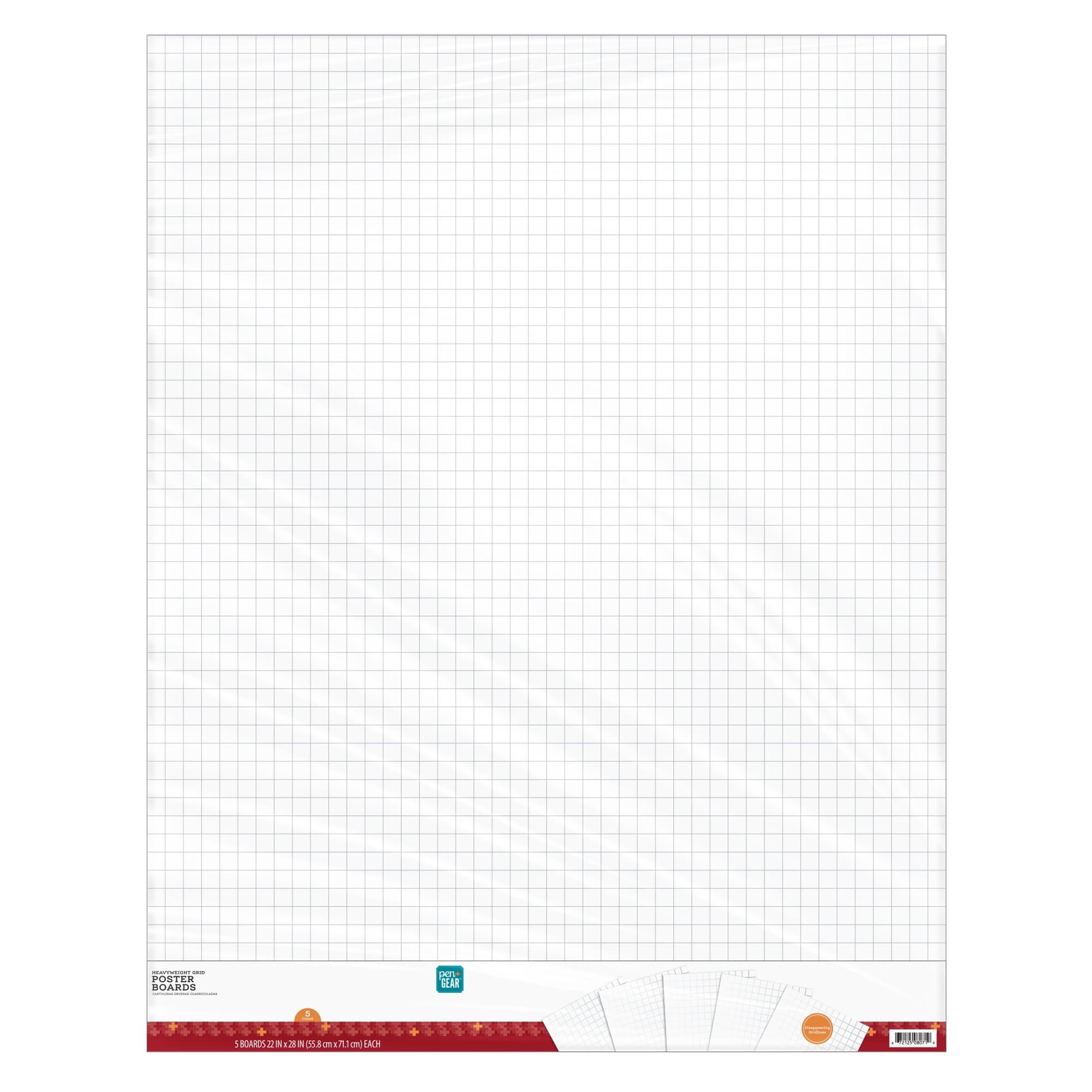 Find Your Perfect Pen+Gear White Heavyweight Grid Poster Board, 22" x ...